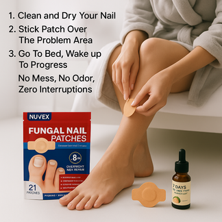 Nuvex Fungal Nail Renewal Patches – NUVEX